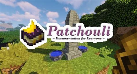 Patchouli Текстовый редактор Текстуры Проекты