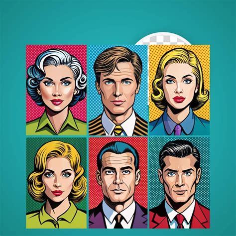 Shocked Blonde Woman Pop Art Style Illustration By Roy Lichtenstein