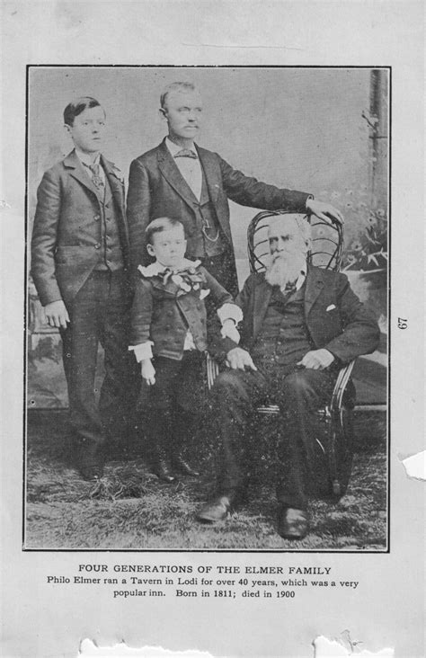 The Elmers From The Lodi Harrisville Historical Society