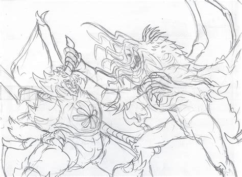 Death Vs Madness By Toonholt On Deviantart