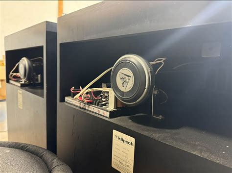 Klipsch For Sale Black La Scala Pair SOLD And KLF 20 Pair Still