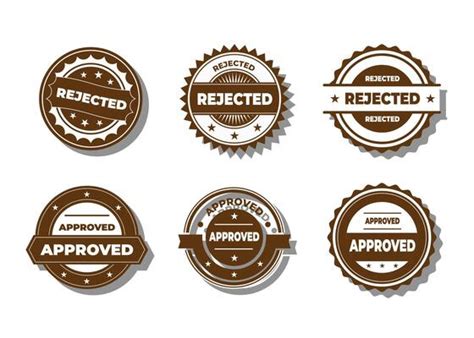 Approved Stamp Vector Art Icons And Graphics For Free Download