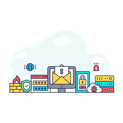 Ilustraci N De Dise O Editable De Correo Seguro Vector Premium