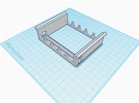 STL File Queen Ant Stack Able Test Tube Rack With Heat Cable Slot3D