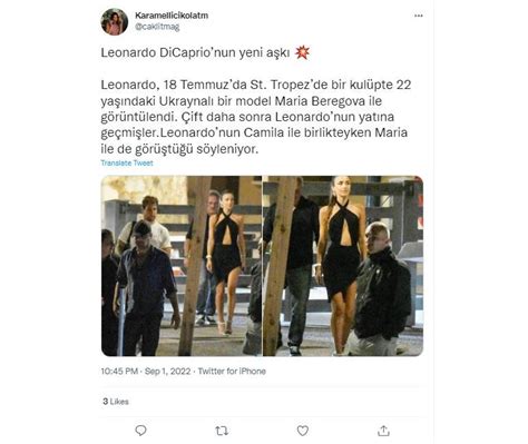 Is This Jet Setting Year Old Ukrainian Model Leonardo Di Caprio S New Girlfriend From