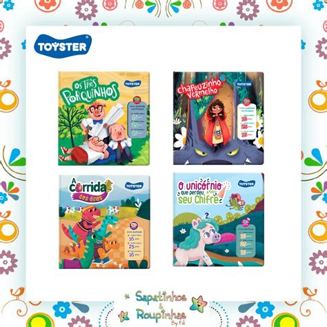 Toyster Livro Brinquedo Sapatinhos And Roupinhas By Fê