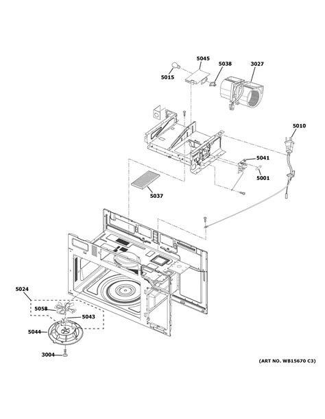 Assembly View For INTERIOR PARTS 12 JVM3160RF9SS
