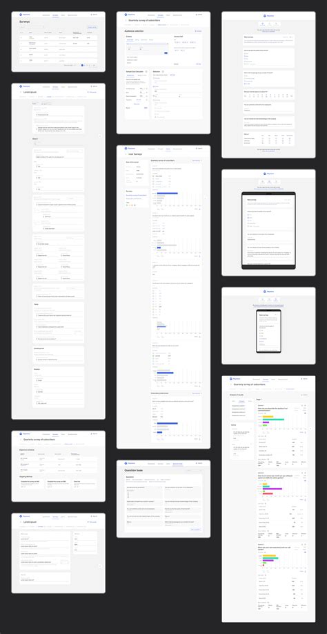 Survey Analysis With Powerful Filter Tools On Behance