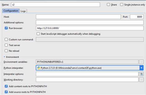 Python Running Django In Pycharm 171 Stack Overflow