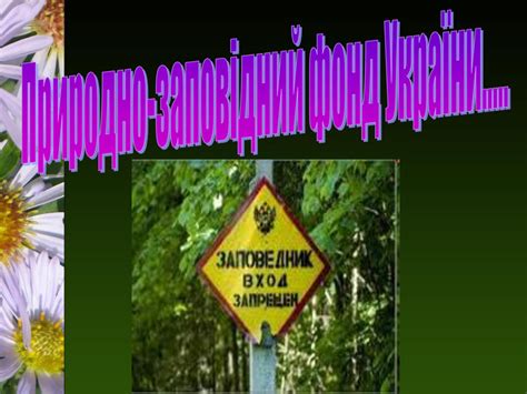 Презентація Природно заповідний фонд України