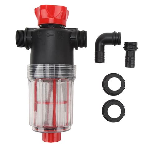 Water Pump Strainer Filter With 60 Mesh Stainless Steel Filter Screen