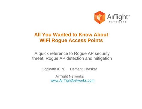 pdf all you wanted to know about wifi rogue access points dokumen tips