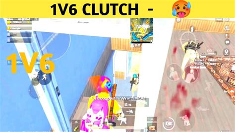 Pubg Mobile Lite 1v6 Clutch🥵 Bindaas Pahadi Gamer Youtube