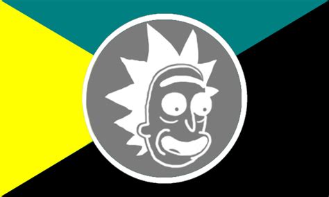 Nihilist Ancap Egoist Problem Solved Anarcho Rickism Flag R