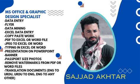 Do Projects Related To Ms Word Excel Powerpoint By Sajjadakhtar12