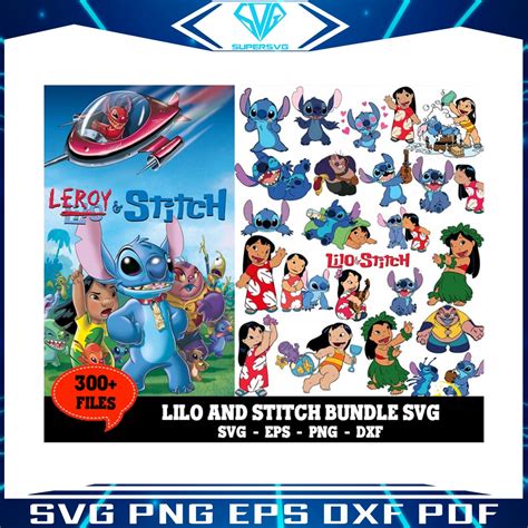 Files Lilo And Stitch Bundle Svg