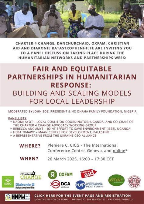 Localisation Talking About Equitable Partnerships And Locally Co Led Funding Diakonie