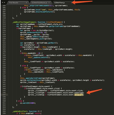 分享一下，richtext 点击事件带参数 Creator 2x Cocos中文社区
