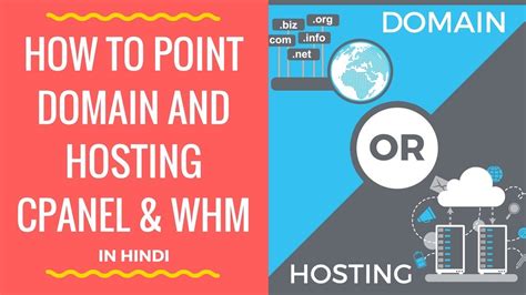 Domain And Hosting Setup And Point By Nameserver Basic Cpanel Whm