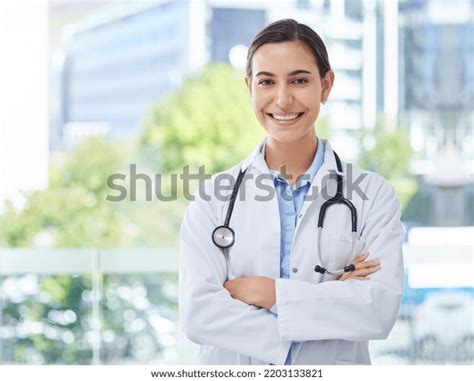 Healthcare Doctor Nurse Woman Stethoscope Hospital Stock Photo