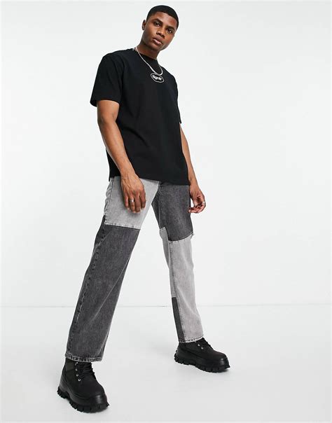 Topman Oversized Fit T Shirt With Front And Back Signature Planet Prin