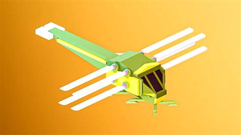 Flapping Wing Aircraft 3d Model