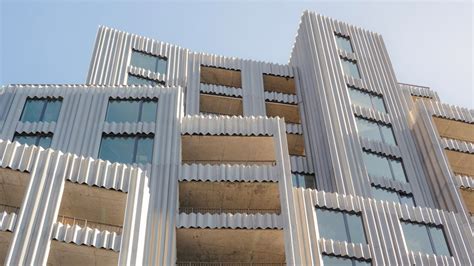 So Il Completes Perforated Metal Facade Of Residential Tower In Brooklyn
