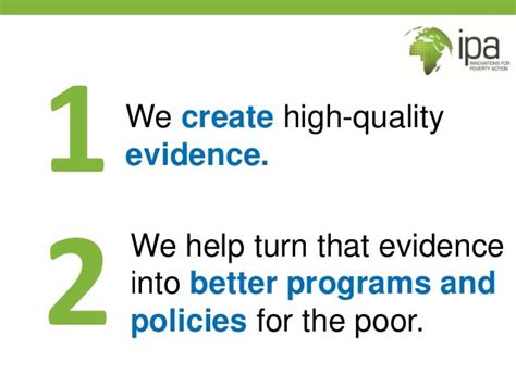 Innovations For Poverty Action By Sarah De Tournemire