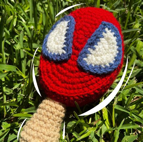 Spiderman Popsicle Inspired Crochet Digital Pattern Pdf Etsy