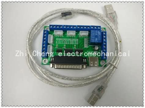 New CNC 5 Axis Interface Adapter Breakout Board For Stepper Motor