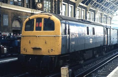 Original Colour Slide Of 71013 Br Class 71 Electric Loco £4 99