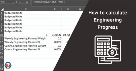How To Calculate Engineering Progress Planning Engineer Fze