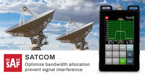 Satcom Spectrumanalyzer Saftehnika Saf Test And Measurement Solutions