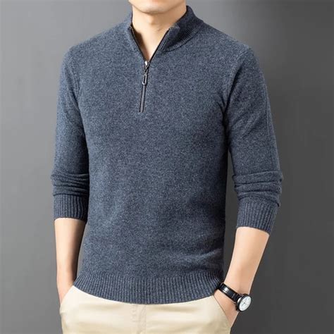 Cotton Full Sleeve Sweater For Men Bd