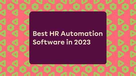 Best Hr Automation Software In 2024