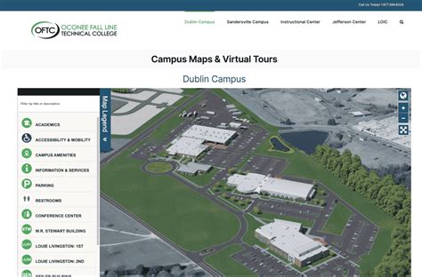 Oftc Launches New Web Feature Maps And Virtual Tours Of Campus