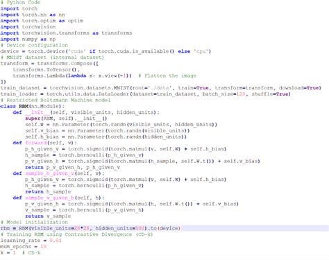 Surusha Tutorials BOLTZMANN MACHINE IN DEEP LEARNING PYTHON