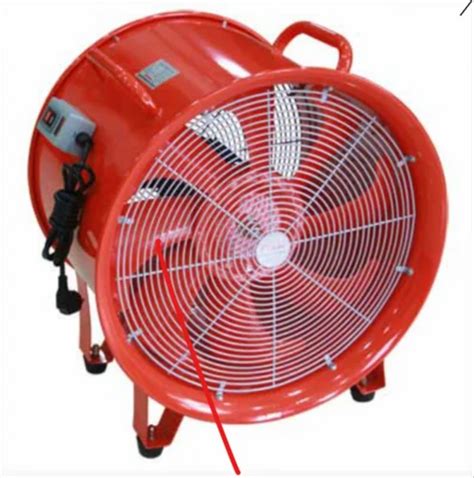 Red Ventinout Ctf 40 Metal Industrial Blower 16 Inch At ₹ 25000piece