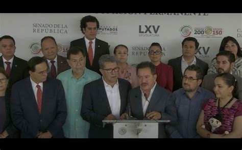 En Septiembre Morena Y Aliados Van Por Reformas De Amlo Mier José