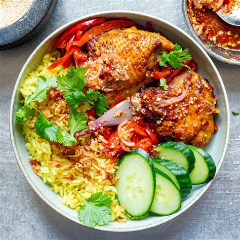 Mob — Thai Grilled Chicken Thighs With Roasted Rice Dipping Sauce