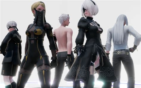 【mmd】一騎当千【nierautomata】2b 9s 尼尔 机械纪元哔哩哔哩bilibili