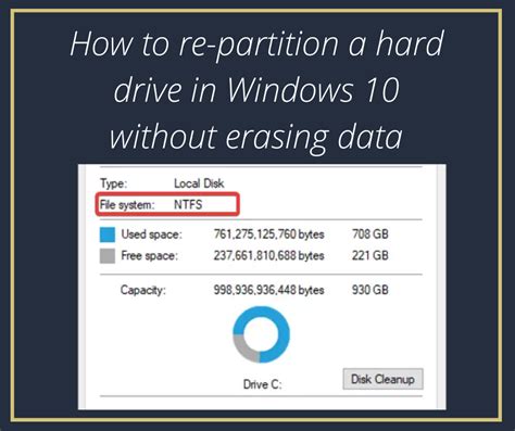 How To Re Partition A Hard Drive In Windows Without Erasing Data Artofit