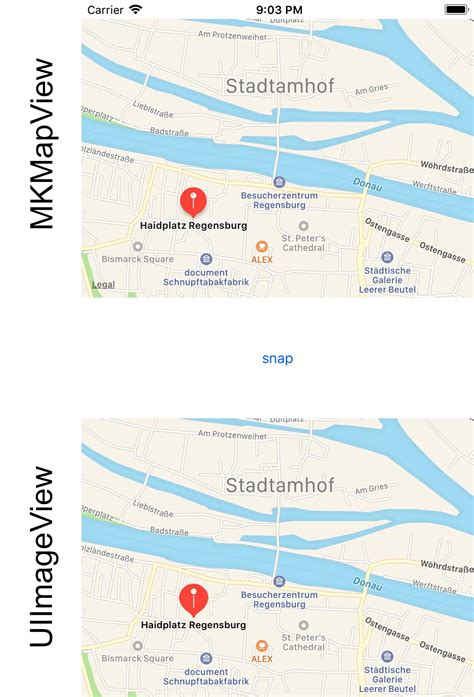 Swift Draw Mkpointannotation With Title In Mksnapshot Image Stack