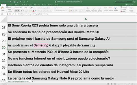Todos Los Comandos Y Atajos De Teclado Para Microsoft Excel
