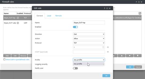 Using Multiple Firewall Policies Eset Endpoint Products Eset