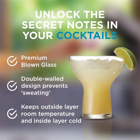 Bartesian Cocktail Glass Sets Lowball Drinking