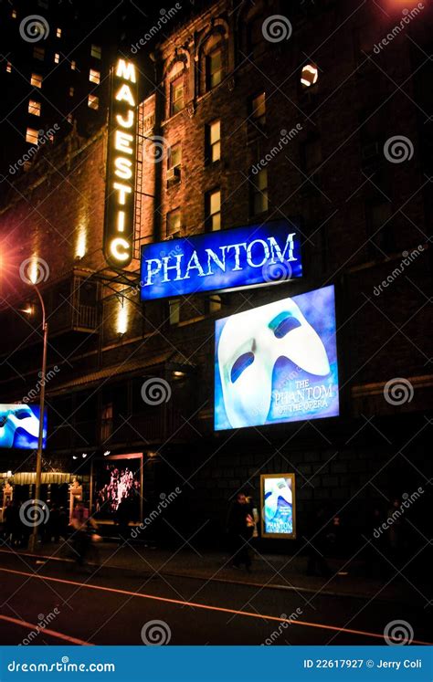Phantom Of The Opera Broadway Editorial Photography Image Of York