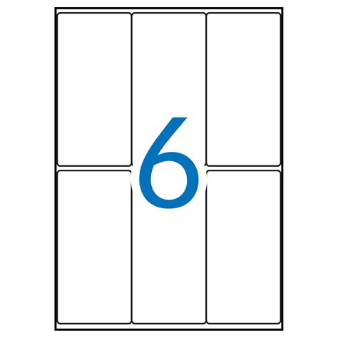 Etiquetas A5 Blancas 49 0 X 100 0mm 15 Hojas Apli Leroy Merlin