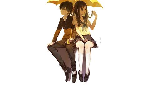 HD Wallpaper Hyouka Chitanda Eru Oreki Houtarou Wallpaper Flare