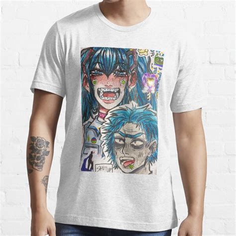 Hatsune Miku Rick Sanchez Traditional Drawing T Shirt By